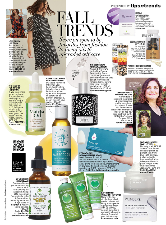 Elle – The premier edit-style marketing agency seen in top magazines